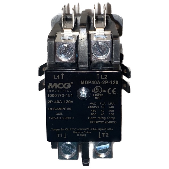 MCG Industrial | Other | Mcg Industrial Hvac Double Pole Ac Contactor ...